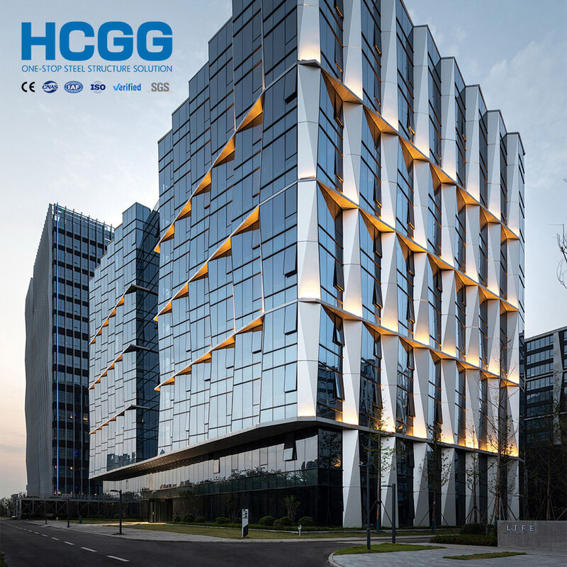Q355B/Q235B Prefabricated Steel Building with High Strength